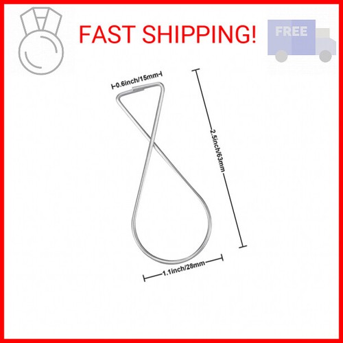 30-Pack Ceiling Hook Clips Ceiling Tile Hooks T-bar Clips Drop Ceiling ...