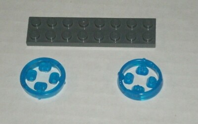 LEGO NEW Transparent Dark Blue Diamonds on Spur (2x) 6223000 Brick ...
