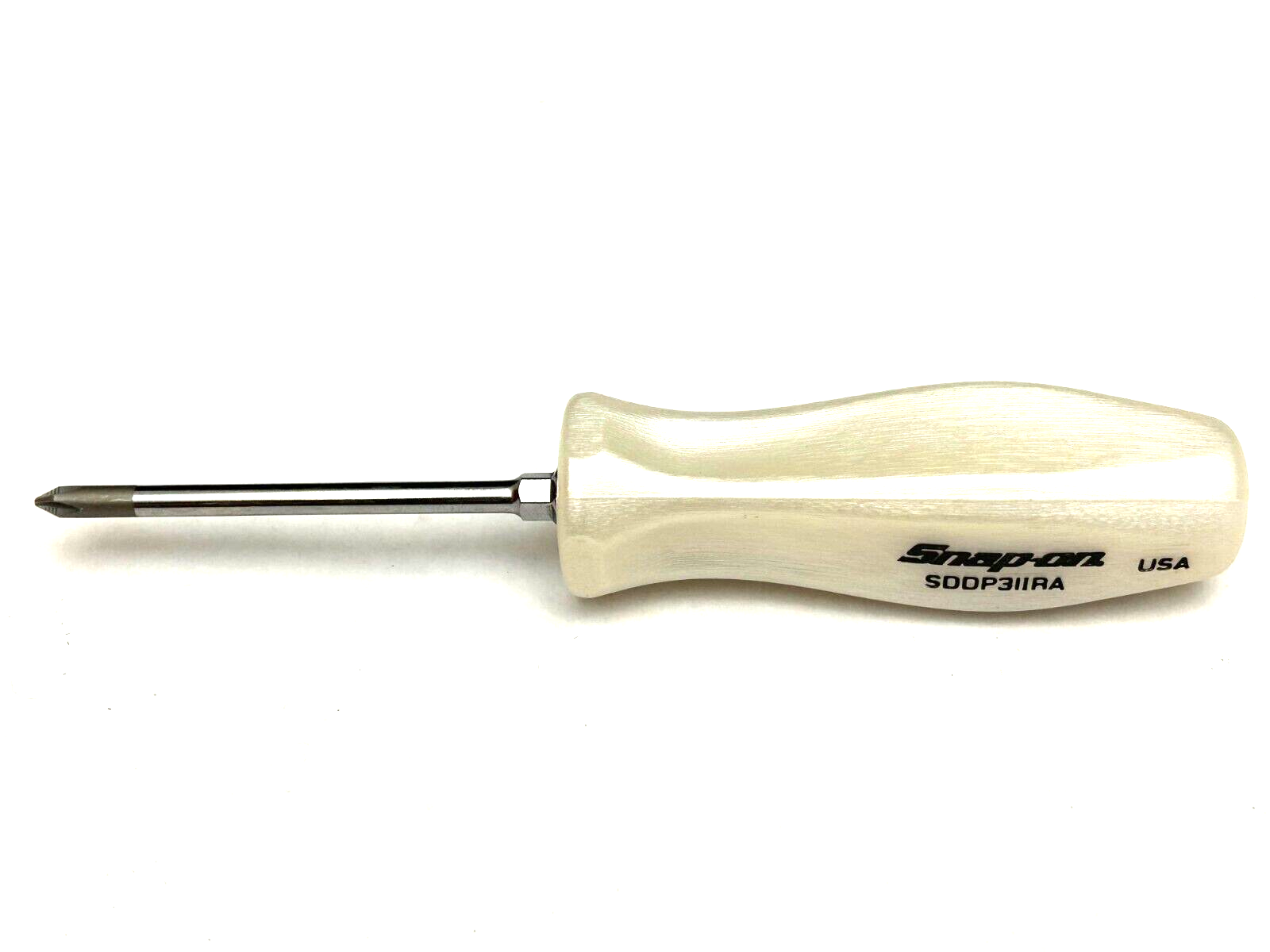 Snap on Tools New SDDP31IRAPW Pearl White Hard Handle #1 Phillips ...