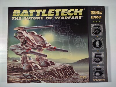 BattleTech Technical Readout 3055 - Future Of Warfare - 8619 - FASA 1996 | eBay