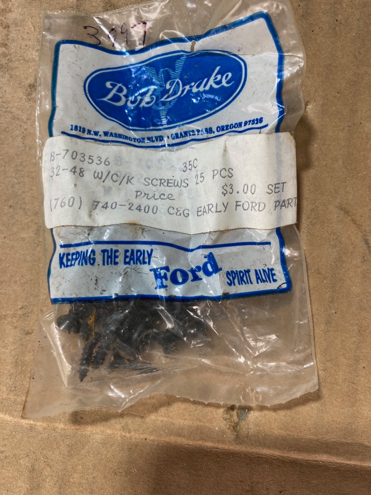 1932-1948 Vintage Ford 25-piece Screws | eBay