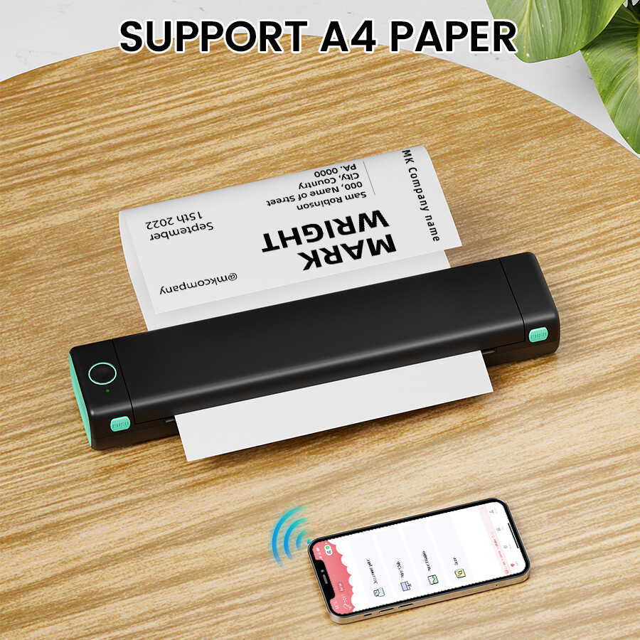 Phomemo M08F Portable A4 Printers Thermal Inkless Printer or Thermal Paper Lot | eBay