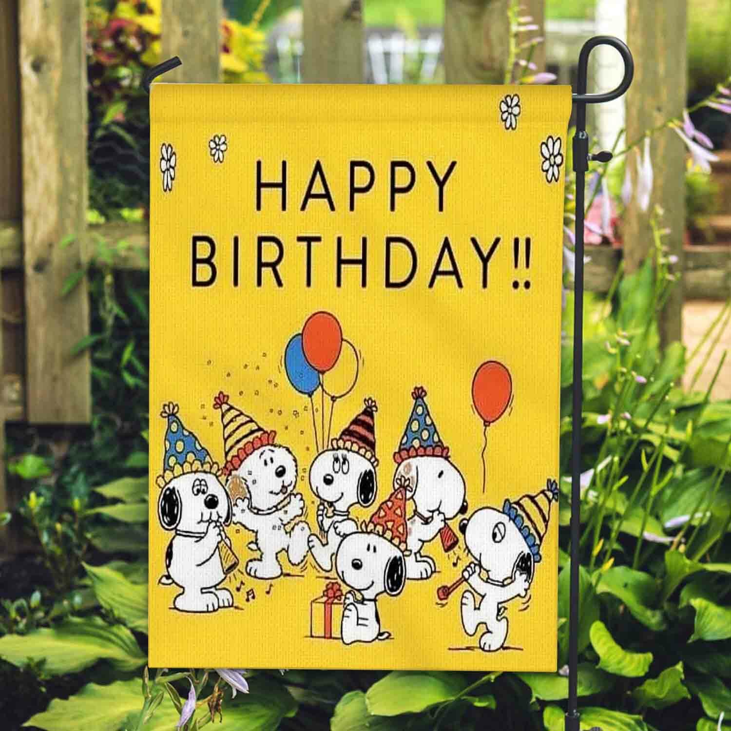 Snoopy Happy Birthday