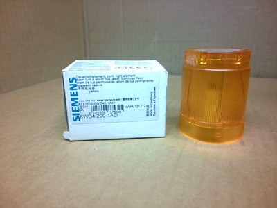 Siemens 8WD4 200-1AD Steady Stack Light Yellow 230V AC/DC Max New In ...