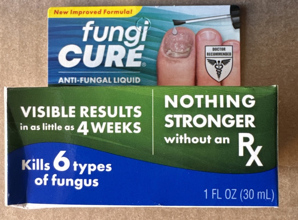 Pack Of 3 FUNGI-CURE ANTI-FUNGAL LIQUID 1-OZ KILLS 6 TYPES OF FUNGUS ...