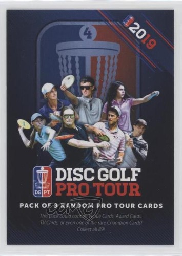 2019 DGPT Disc Golf Checklist Checklist Cards 1-50 and Inserts | eBay