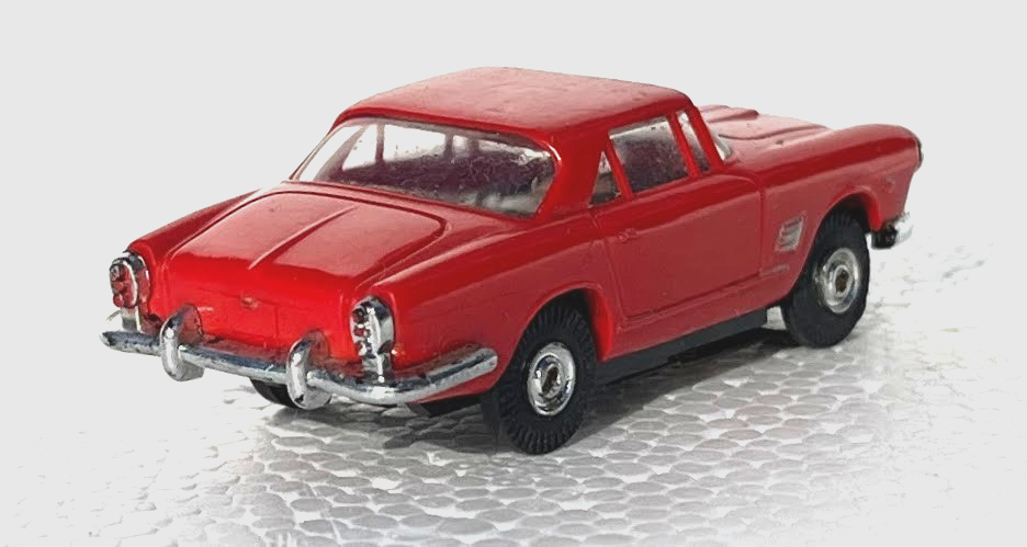 Rare All Original Aurora Thunderjet Red Maserati Hardtop HO Slot Car ...