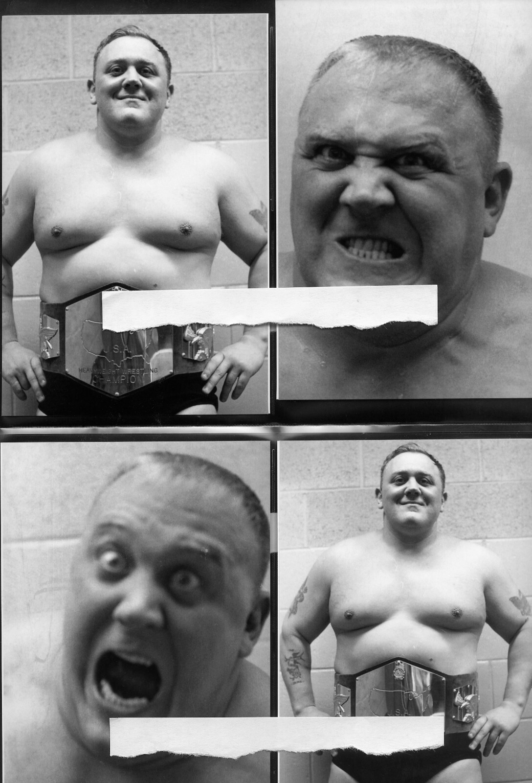 Bulldog Brower 4x6 Wrestling Photo Lot of 4 SALE !! | eBay