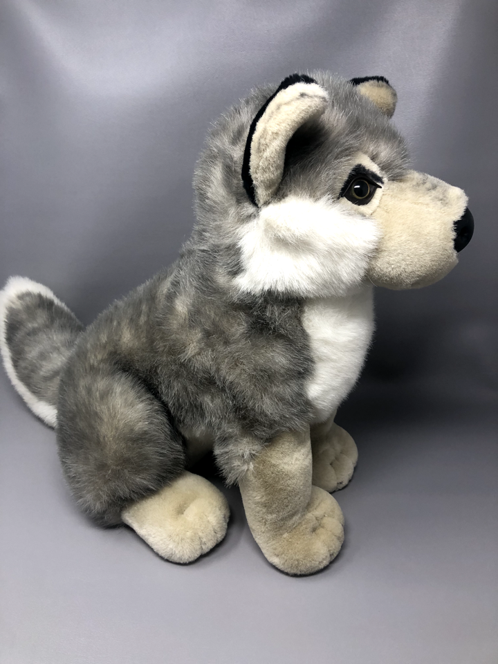 Rare HTF Large 2004 Wishpets SIberian Husky Conway plush Toy Plush | eBay