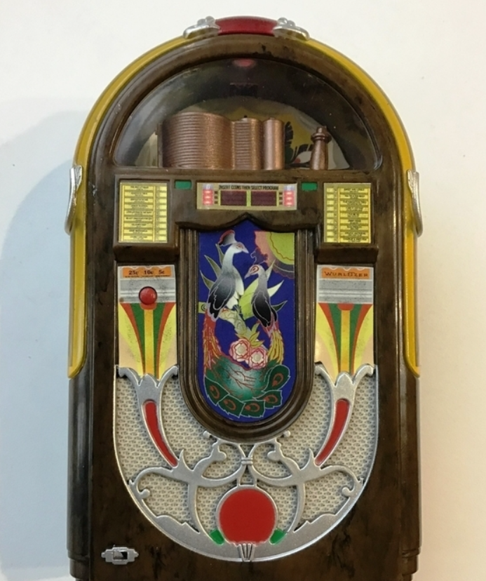 Vintage collectible Toy Jukebox model "Wurlitzer 850" USA Model P.R.C ...