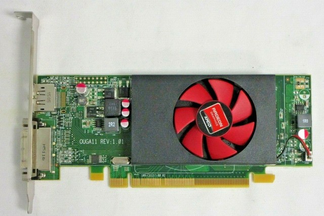 Dell AMD Radeon HD 8490 OUGA11 1gb Ddr3 Low Profile Video Graphics Card ...