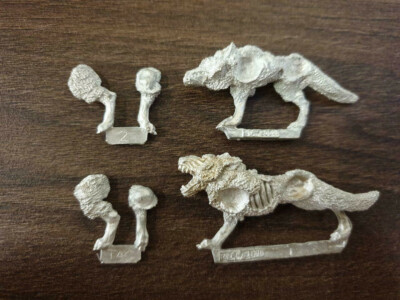 Citadel Warhammer FB Unreleased Dire Wolves Rare | eBay