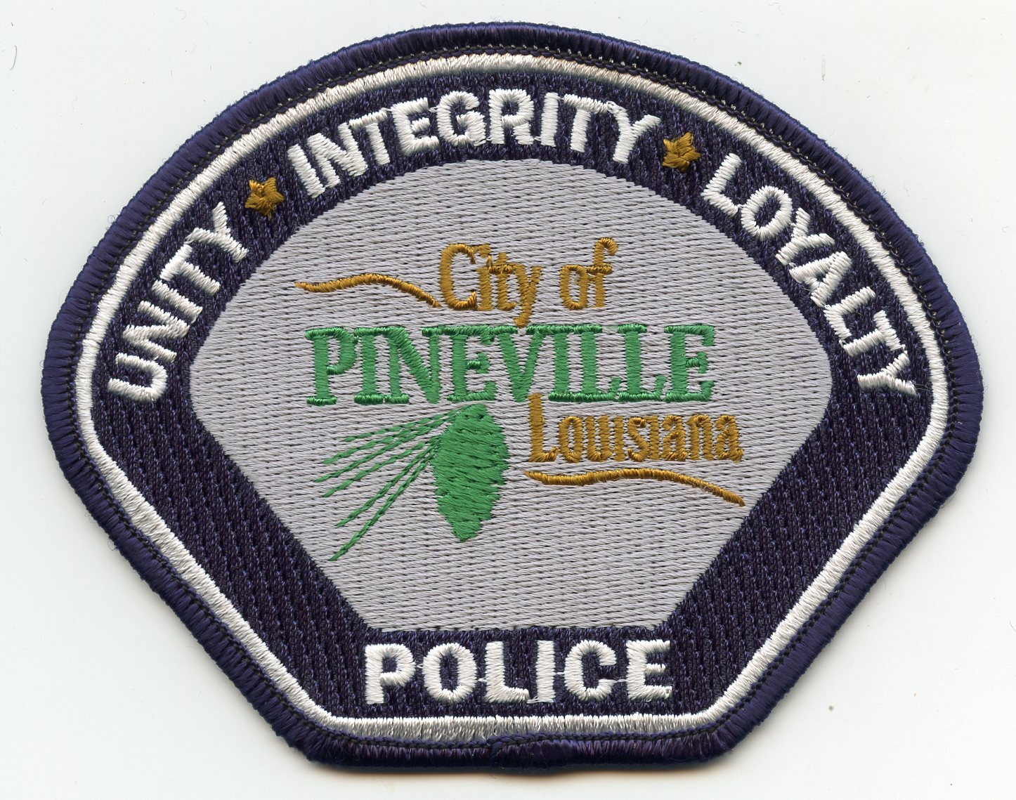 PINEVILLE LOUISIANA Unity Integrity Loyalty POLICE PATCH | eBay
