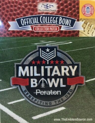 NCAA Football 2022 Military Bowl UCF vs Duke Basic Jersey Patch ...