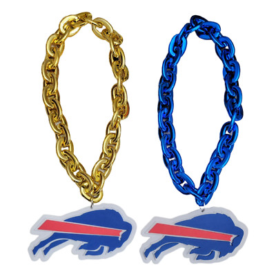 Buffalo Bills Big Fan Chain Logo Necklace 3D BLUE & GOLD Two Style Fast ...