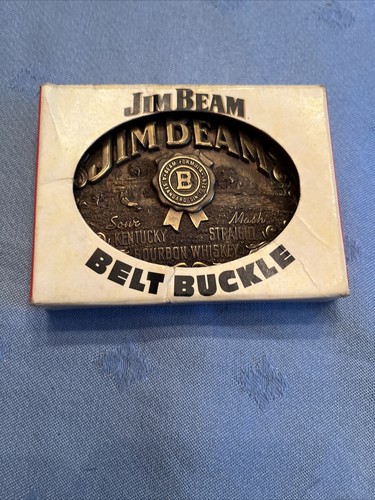 UNOPENED-1999 Jim Beam Collectors Belt Buckle | eBay