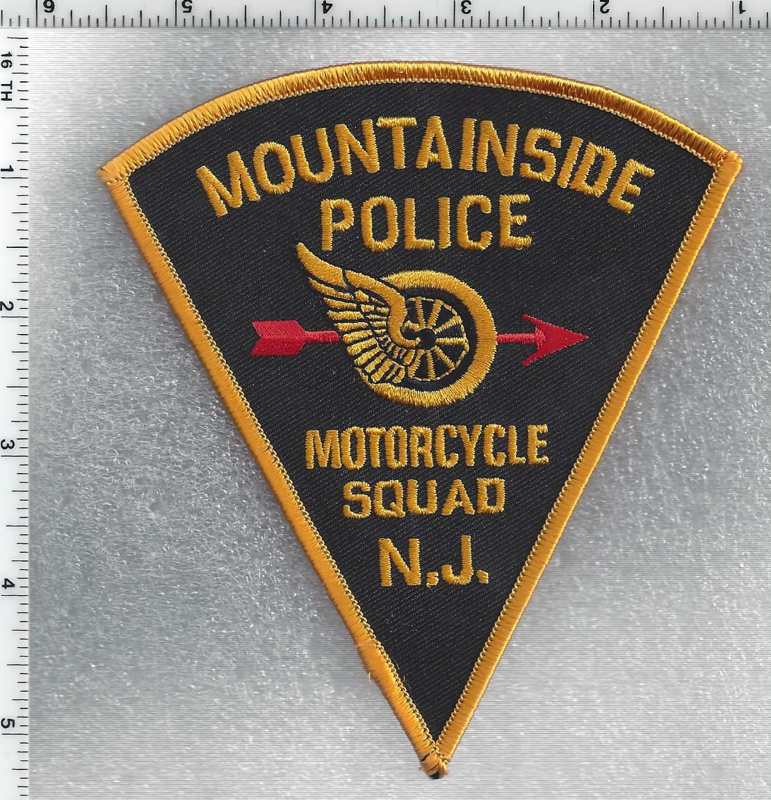 Mountainside Police Motorcycle Squad (New Jersey) 1st Issue Shoulder ...
