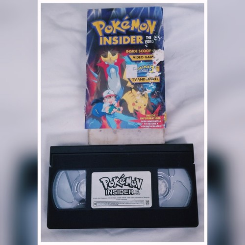 POKEMON INSIDER THE VIDEO VHS TAPE TARGET EXCLUSIVE RARE | eBay