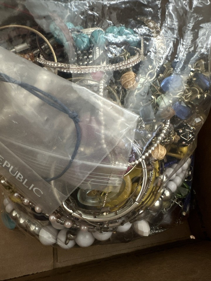 11 Lbs CRAFT Mixed Jewelry Lot Mostly Modern Some Vintage DIY Junk ...