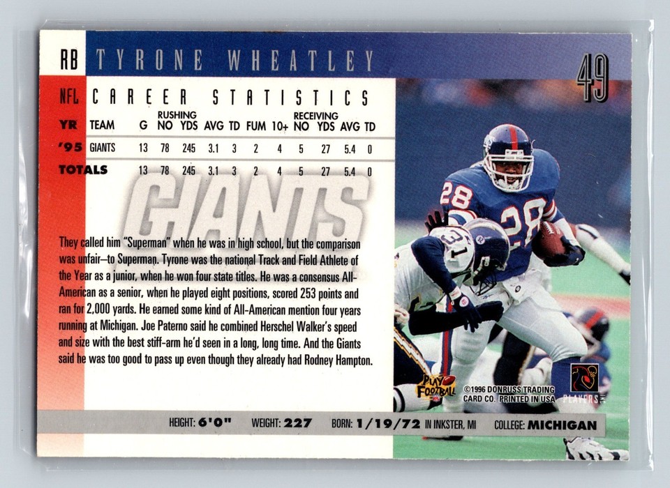 10 card 1996 NFL LOT Brett Farve, Emmit Smith, John Elway NFL-lot1 | eBay