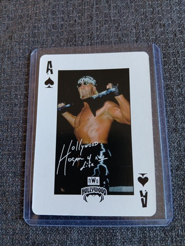Hulk Hogan 1999 WCW NWO Playing Card WWE WWF AEW ECW TNA Rare Wrestling ...