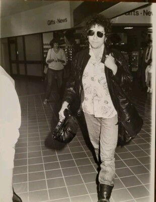 Bob Dylan At LAX, Original Type 1 Photo, 1986, 7x9 Inches. | eBay