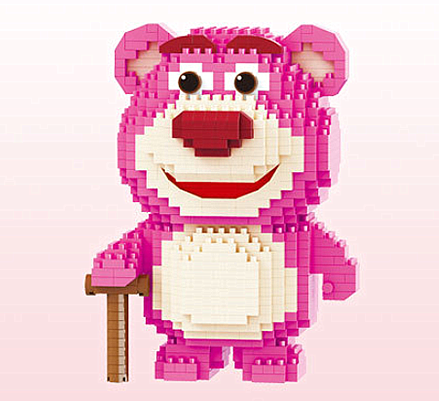 Lotso Bea rDiamond Block Toy Story Mini Building Blocks 848PCS | eBay