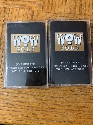 Wow Gold Cassette Set-30 Landmark Christian Songs From The 70's,80's ...