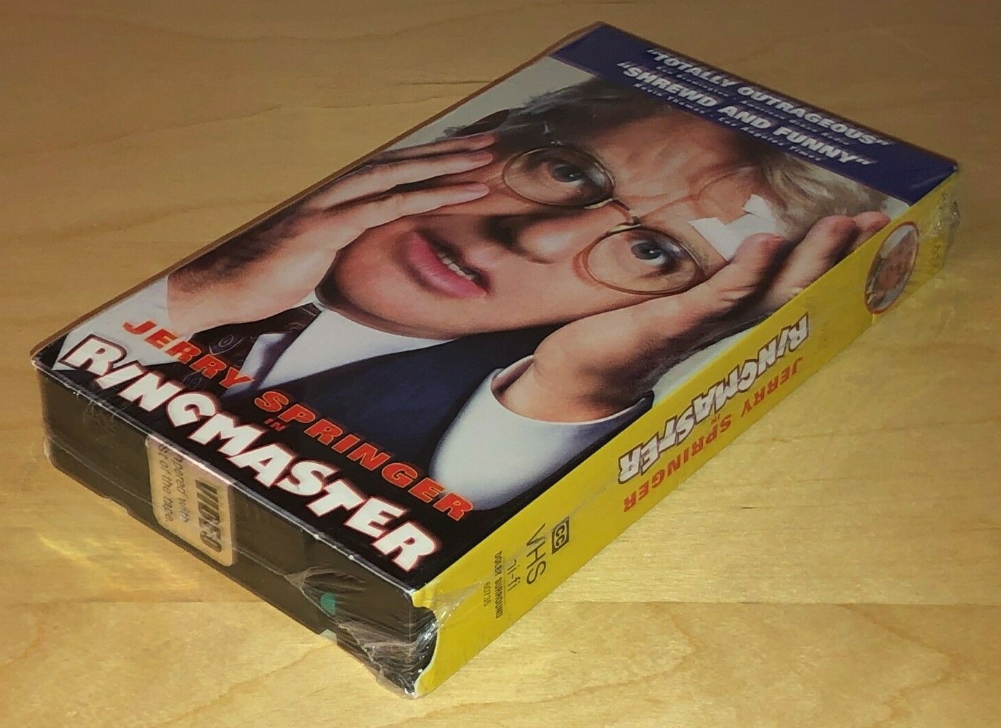 Jerry Springer In Ringmaster VHS 1998 New Sealed Talk Show Host Comedy ...