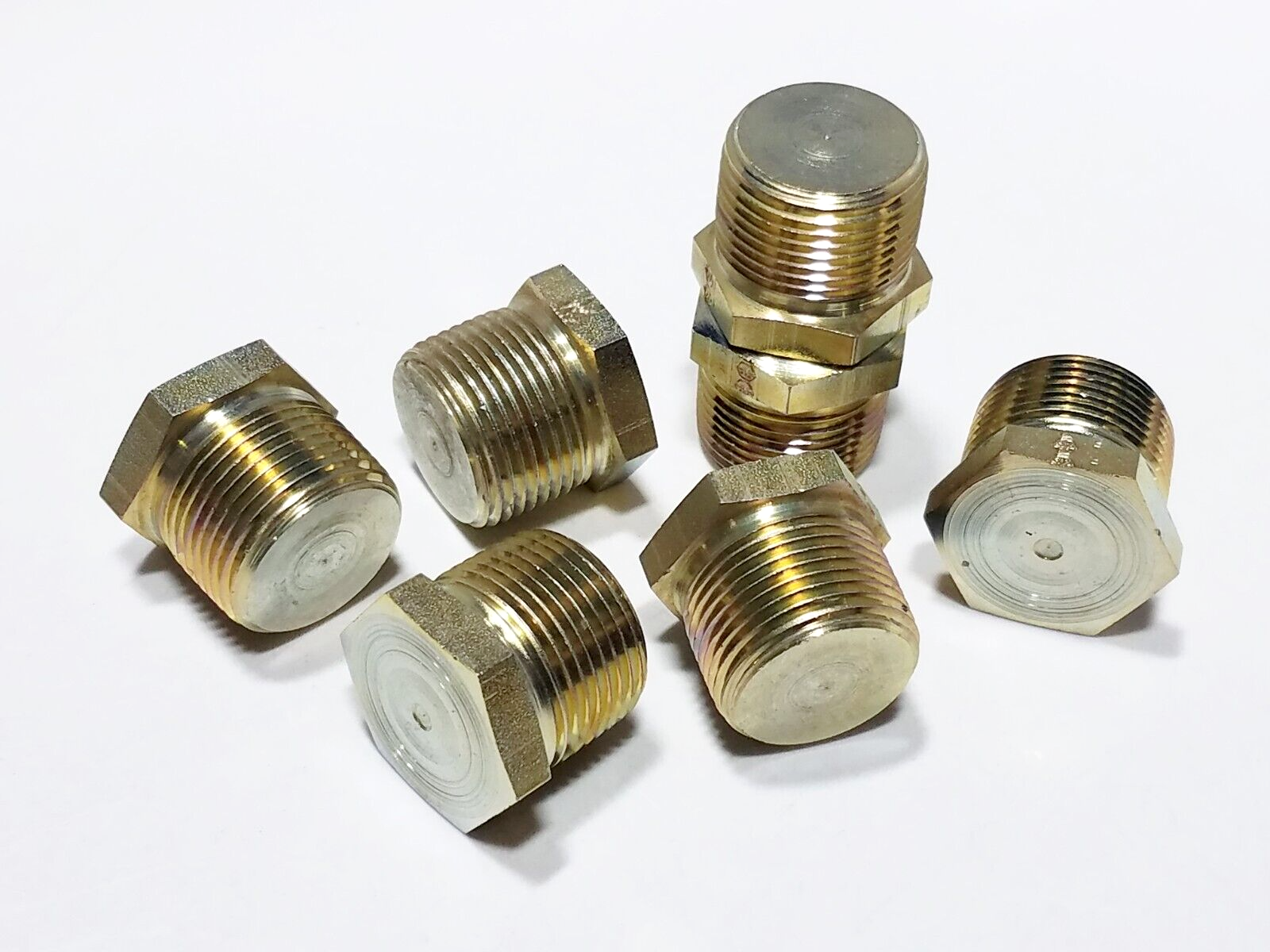 10 WEATHERHEAD C3159x16 Steel 1" NPT MALE Solid Hex Head Pipe Plug ...