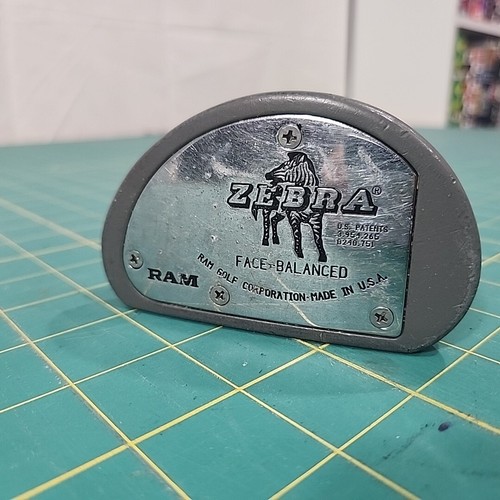 Zebra Ram Golf Camber Sole Face Balanced Mallet Putter 34in RH Steel ...