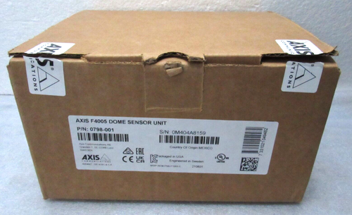 Axis F4005 Recessed Dome Camera with 2.8mm Fixed Lens 0798-001 [CTA] | eBay