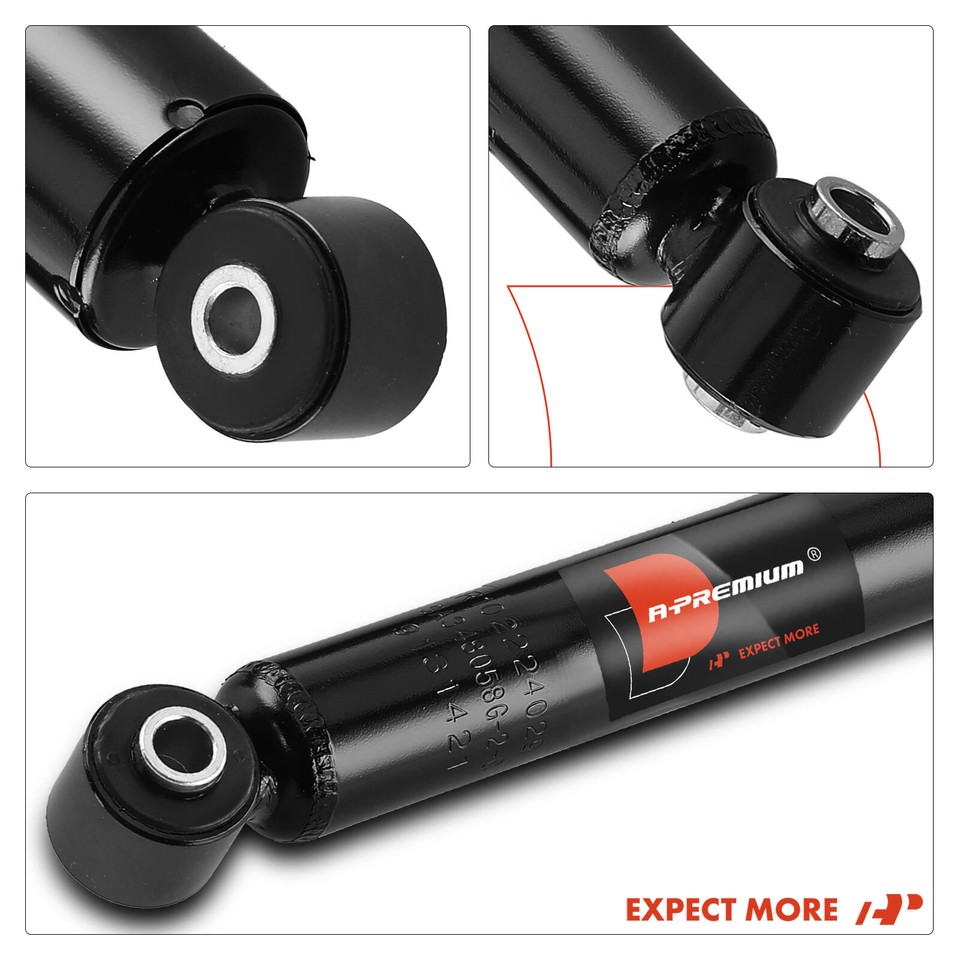 A-Premium Front & Rear Struts w/ Coil Springs Assembly for Fiat 500 ...