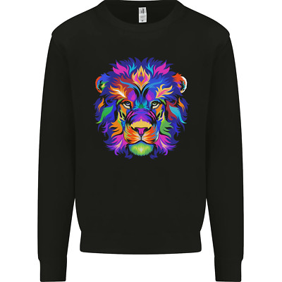 Un Felpa Colorata Per Bambini Con Leone | eBay