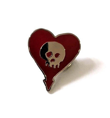 Alkaline Trio - Punk - Heart & Skull - Emo - Enamel Pin Music Brooch ...