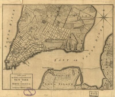 20" x 24" 1776 map of Land use, Rural, New York | eBay