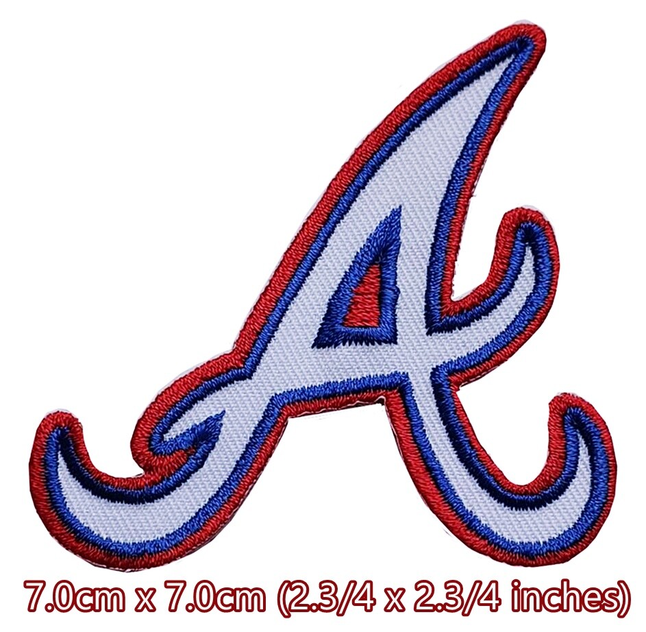 Atlanta Braves Baseball Patches Embroidery Iron on(Select options) Thai ...