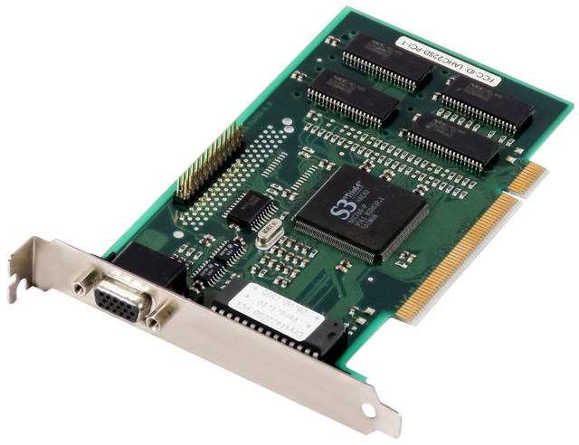 Graphic Card CRYSTAL22SD S3 TRIO64 2MB PCI 64-BIT D-Sub for sale online ...