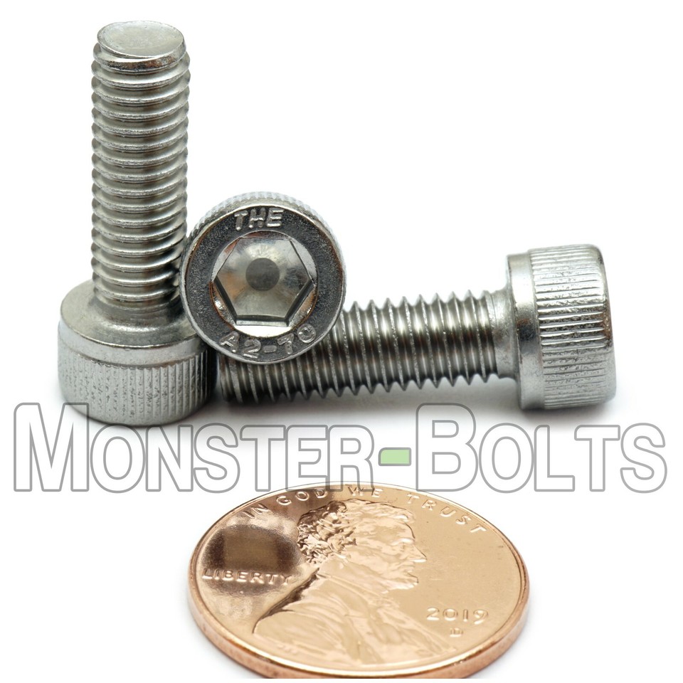 M6 Stainless Steel Socket Head Cap Screws, A2 / 18-8 Metric DIN 912, 1. ...