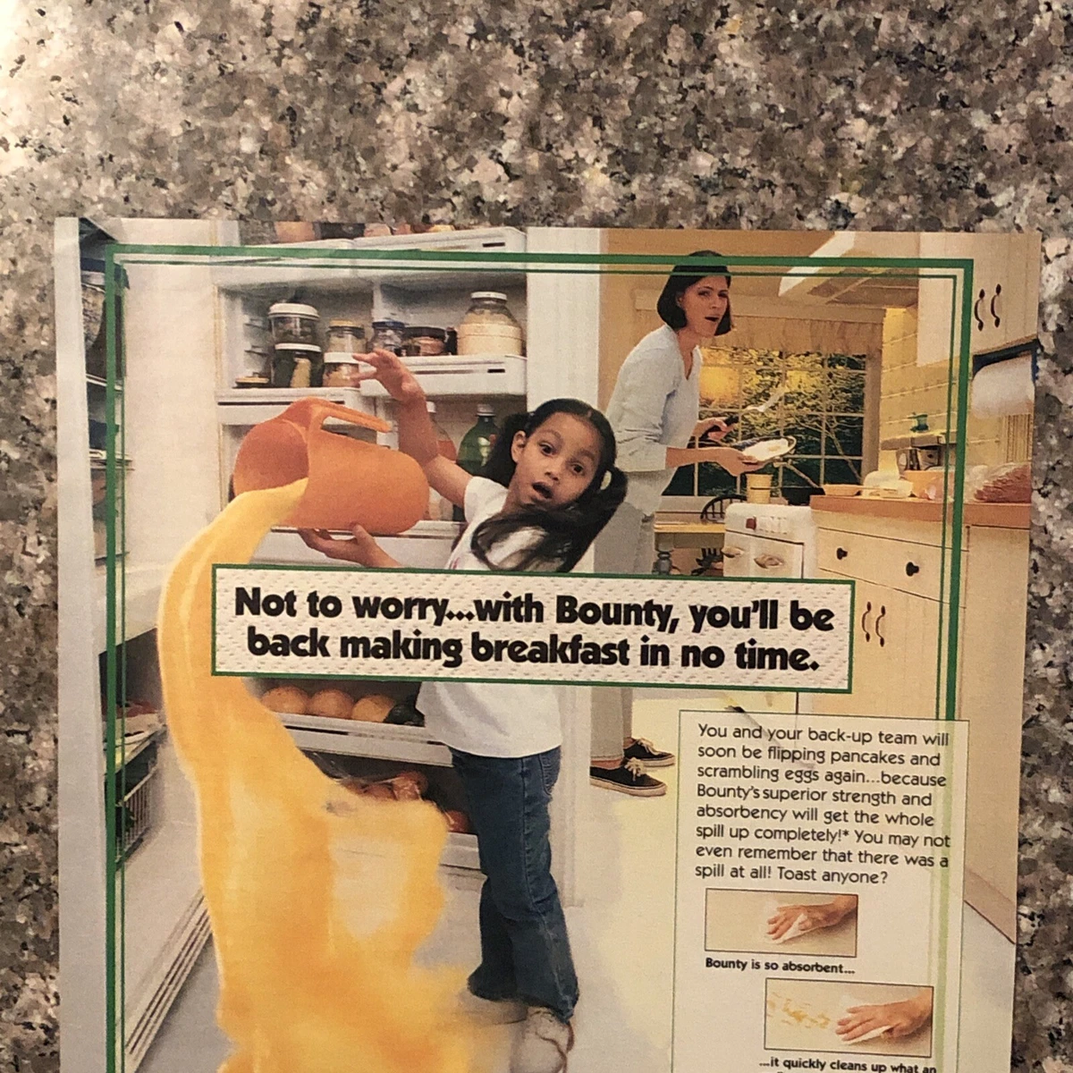Bounty Paper Towels Ad