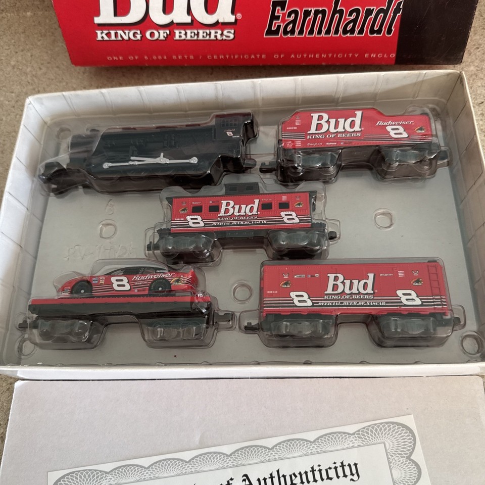 1999 Revell Bud Dale Earnhardt Jr Tribute HO Scale Train Limited 5004 ...