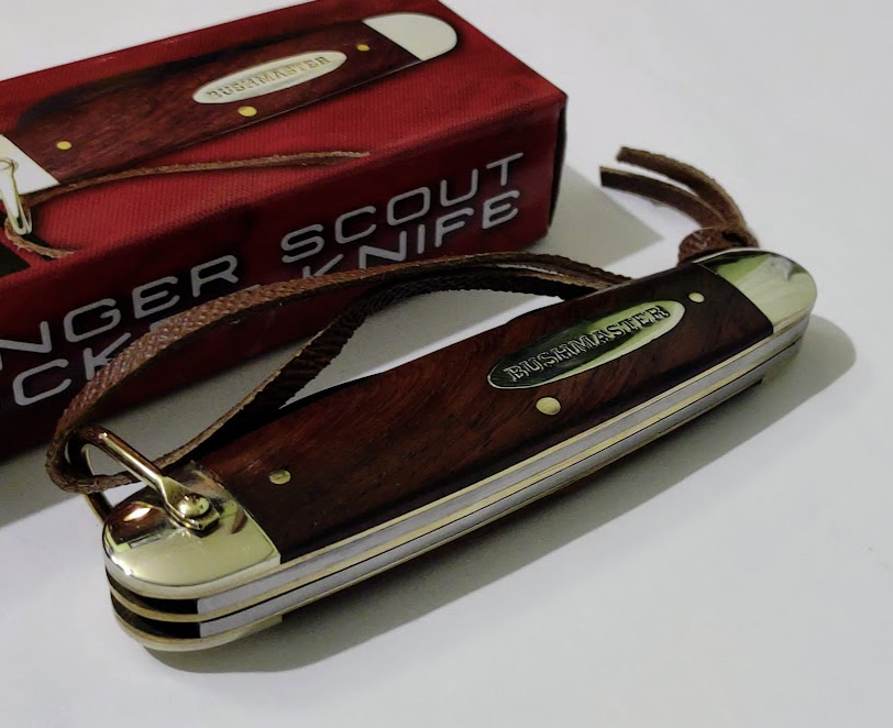 BUSHMASTER CAMP KING HOBO HUNTING POCKET KNIFE SCOUT W/ BAIL AWL !!! | eBay