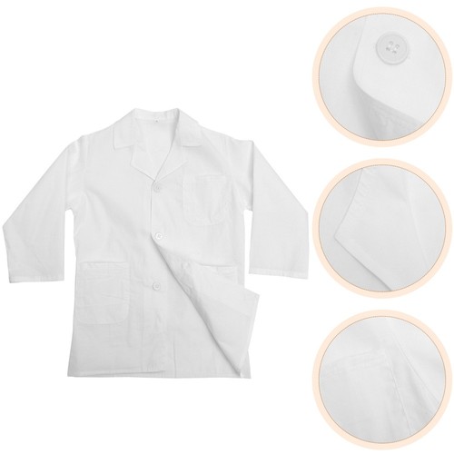 Children's Lab Coat Nurse Scientist Costume Toddler Science for Kids | eBay
