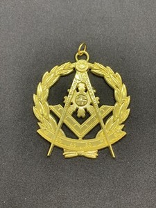 Masonic Grand Past Master Jewel with wreath Masonic Jewels | eBay