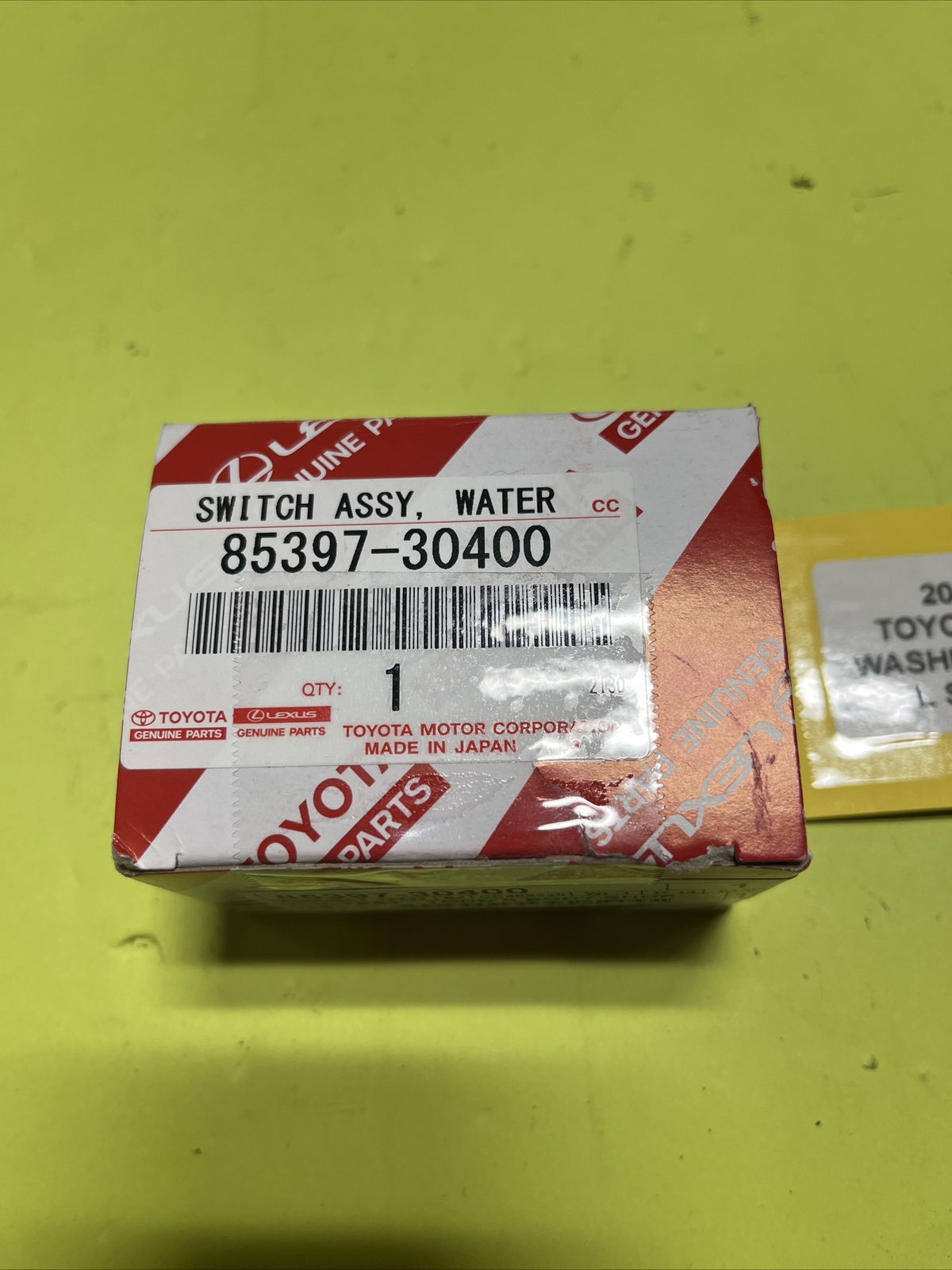 Genuine OEM Toyota Lexus 85397-30400 Wiper Washer Fluid Level Sensor ...
