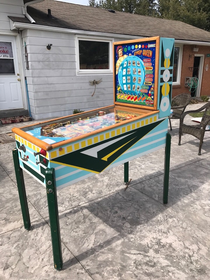 Gottlieb Gypsy Queen Pinball Machine | eBay