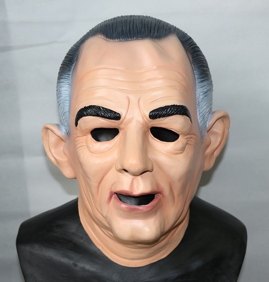 Lyndon B Johnson Mask LBJ Ex Presidents Latex Halloween Fancy Dress ...