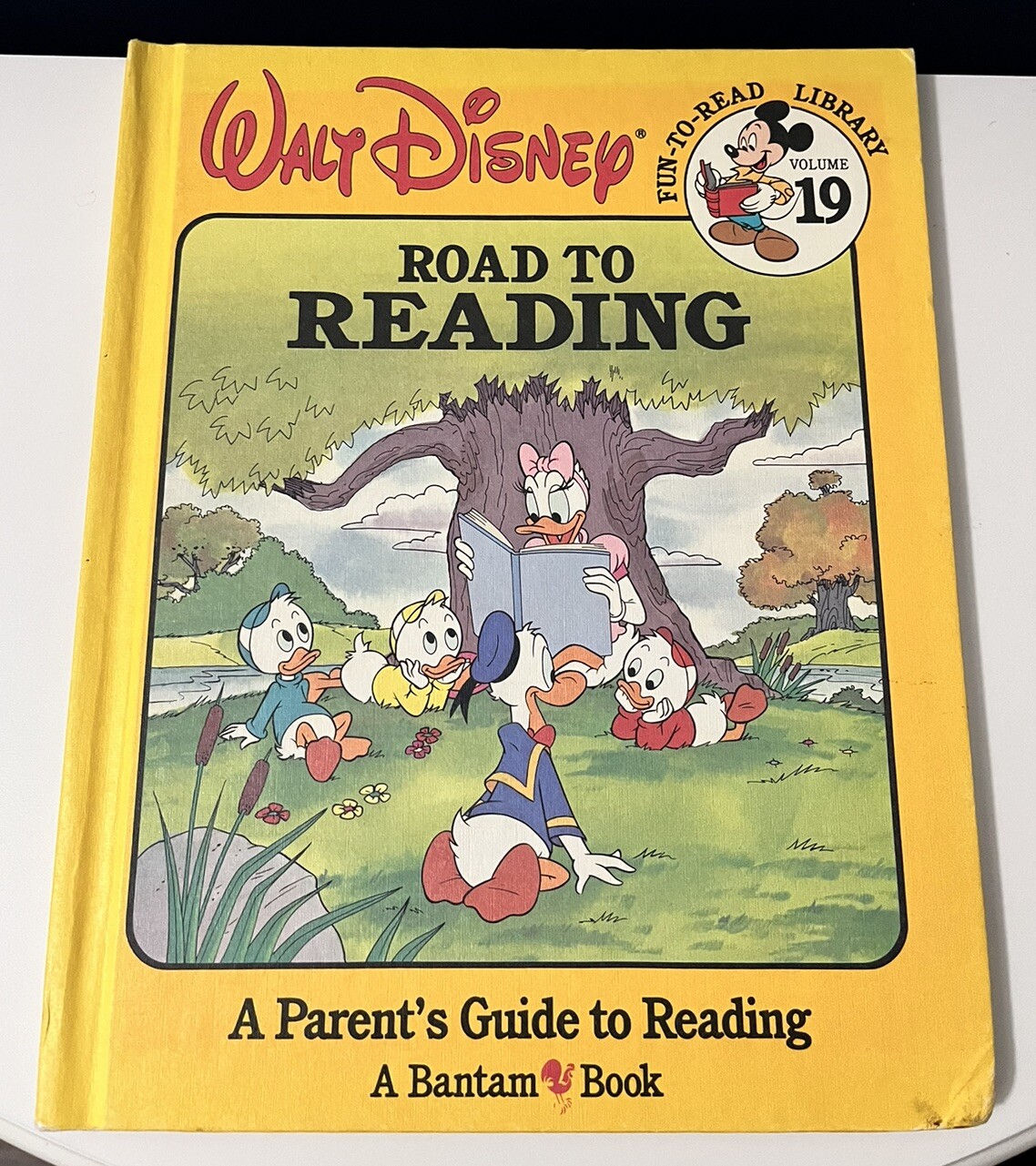 Vintage 1986 Walt Disney Road To Reading Parent Guide A Bantam Book | eBay