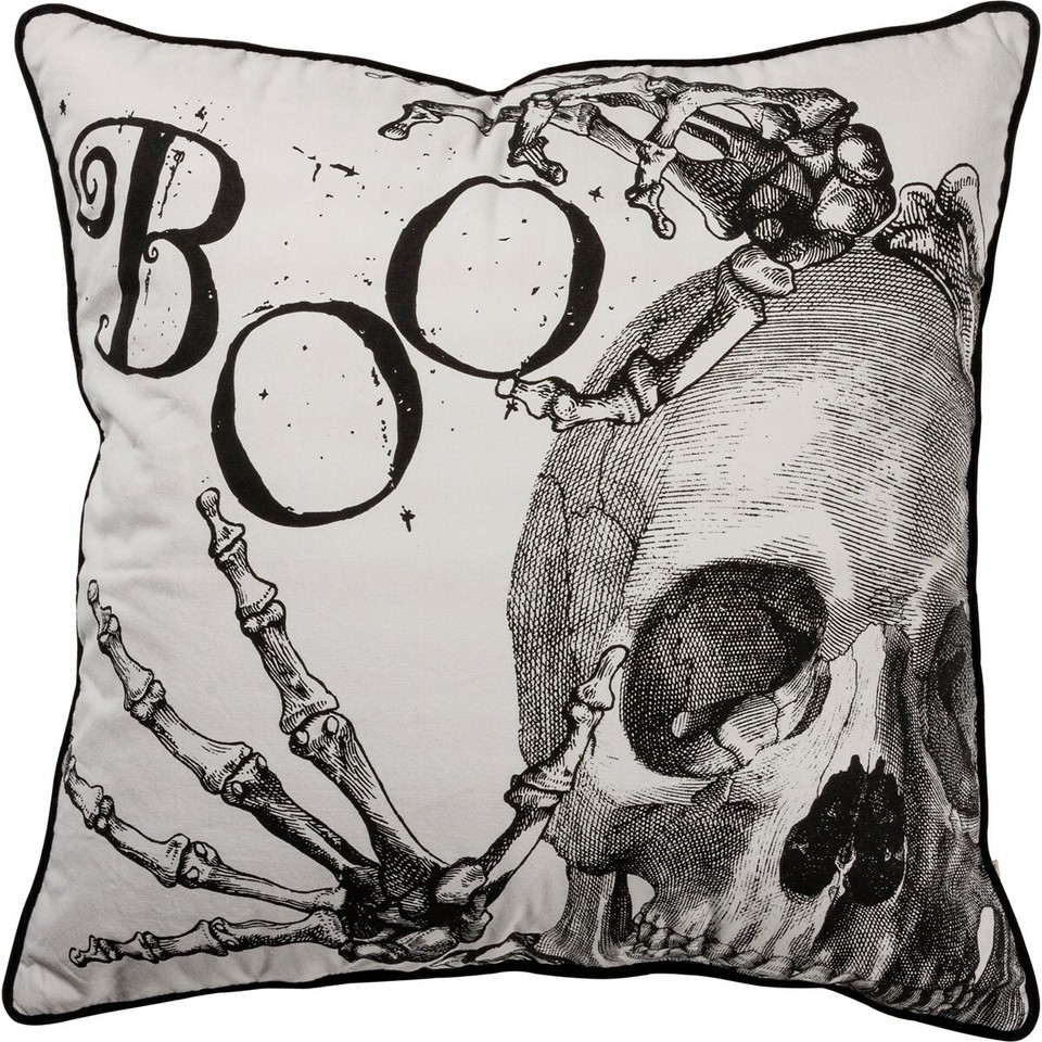 NEW!~Pillow~Halloween "Boo" Skeleton~Throw/Couch/Bed/Decorative/Decor ...