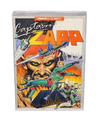 Commodore 64 Captain Zapp Game Box Protector | eBay